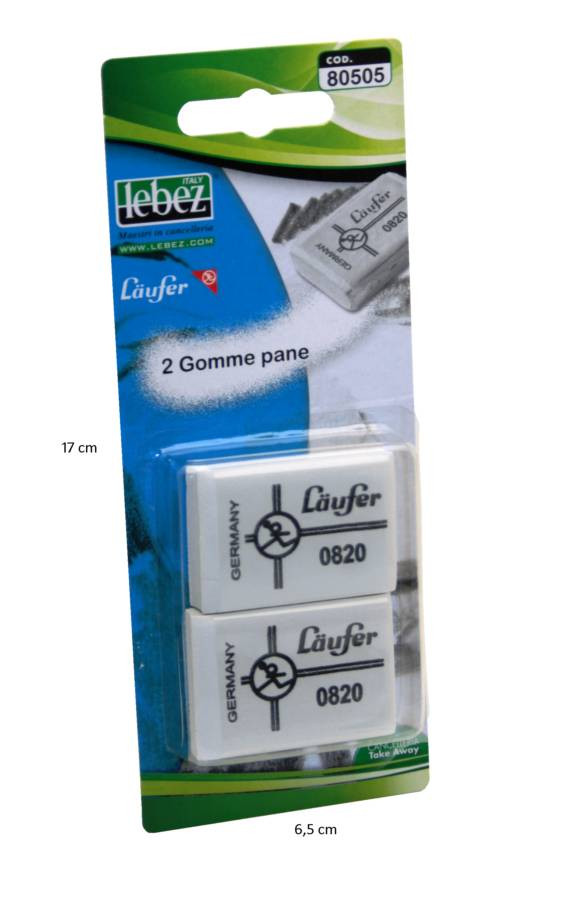 GOMMA PANE LEBEZ BIANCA 1x 2pz